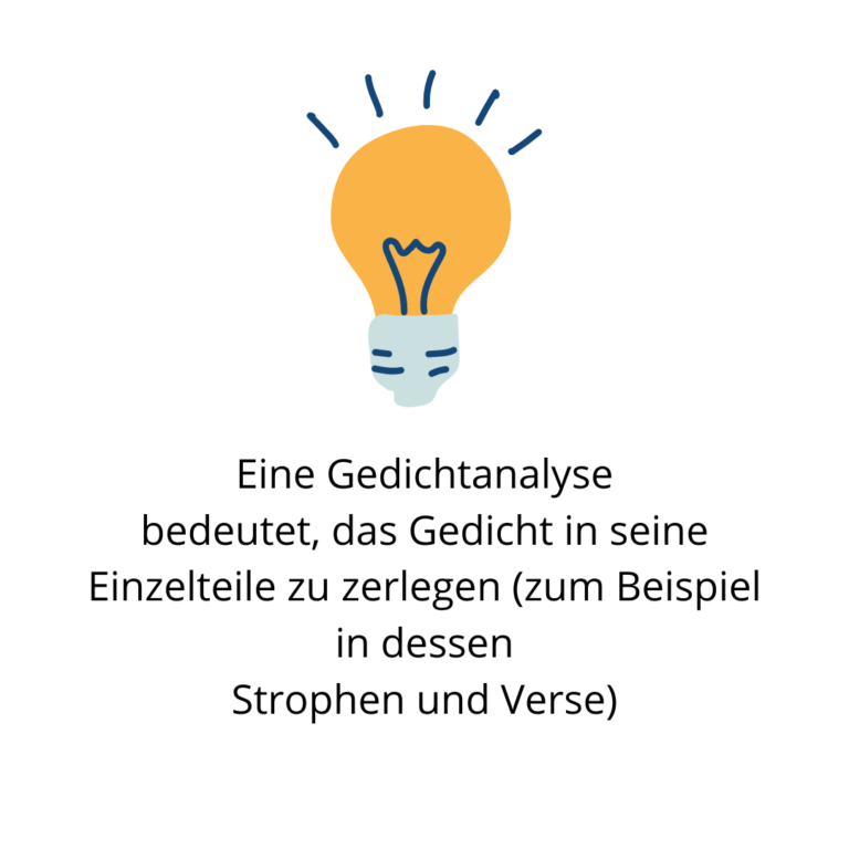Gedichtanalyse schreiben - Wie du Schritt-für-Schritt vorgehst