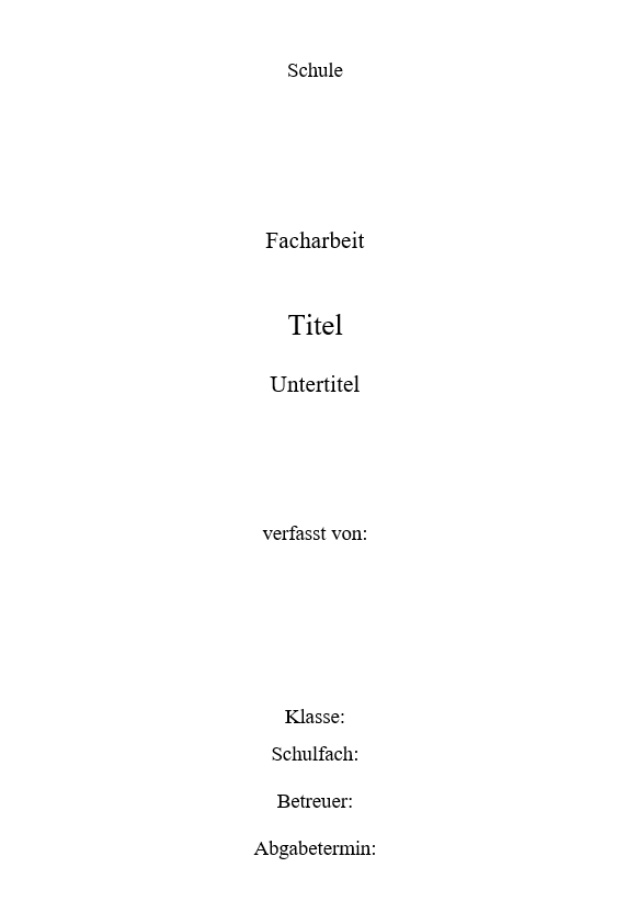 Facharbeit schreiben - So gelingt dir eine top Facharbeit