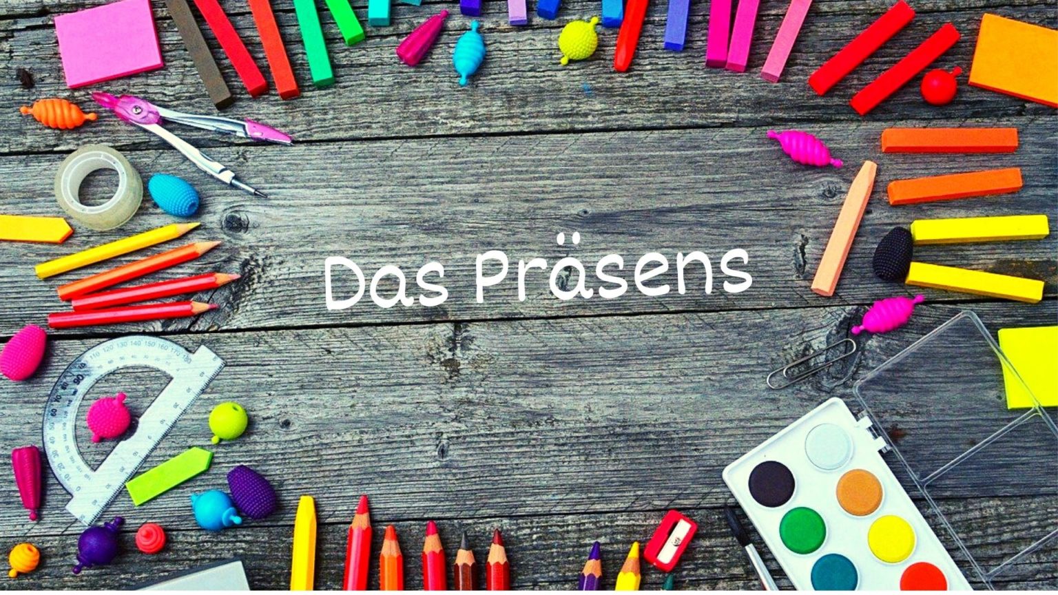 Präsens - Bildung, Regeln & Beispiele