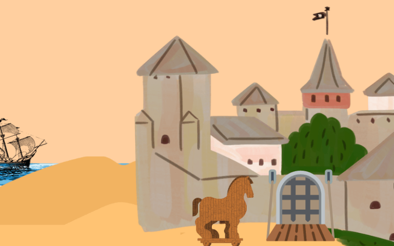 Trojanischer Krieg - die Schlacht um Troja und Helena