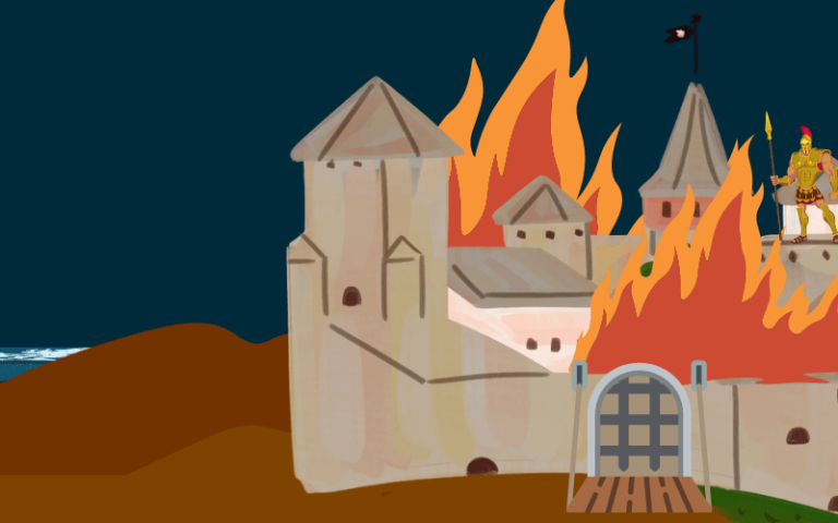 Trojanischer Krieg - die Schlacht um Troja und Helena