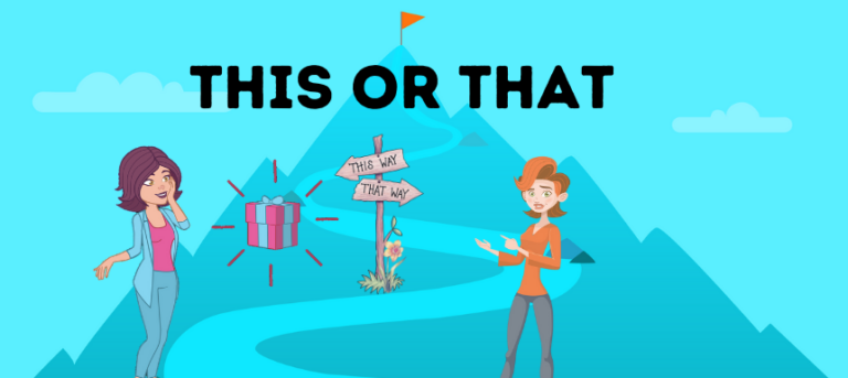 This or that, these or those - einfach den Unterschied erkennen!