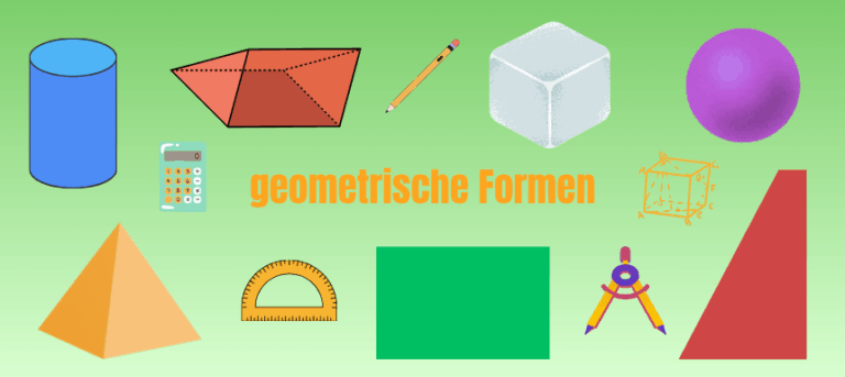 Geometrische Formen - Übersicht zum sofort verstehen